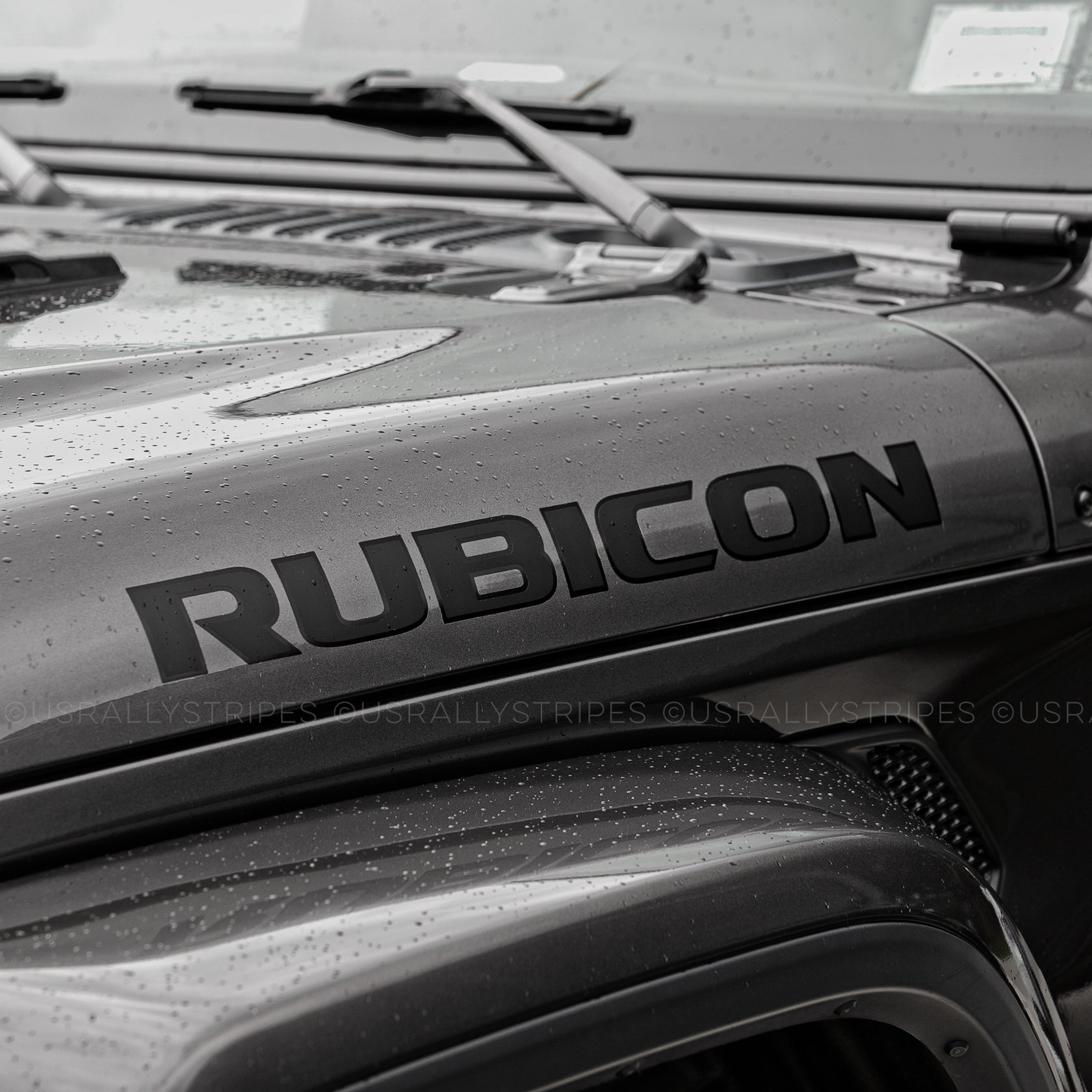 Rubicon hood vinyl decal set for Jeep Wrangler | 10th Anniversary – US ...