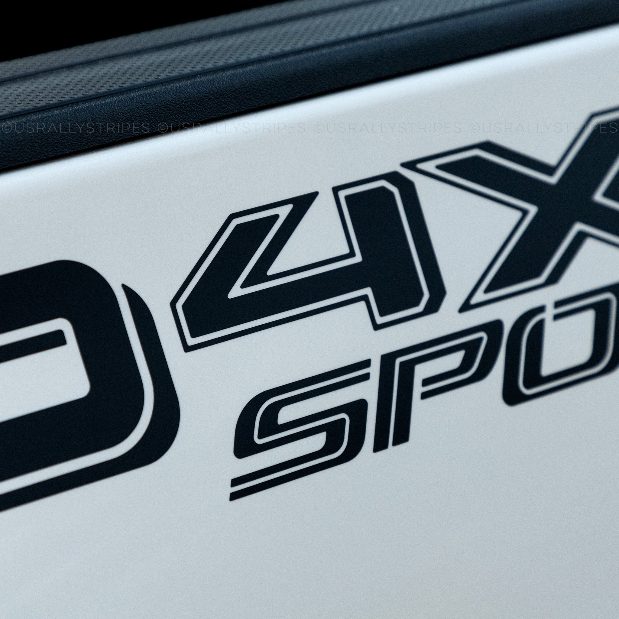 TRD 4x4 Sport vinyl decal set for Toyota Tacoma Tundra 2016-2022 3rd g ...