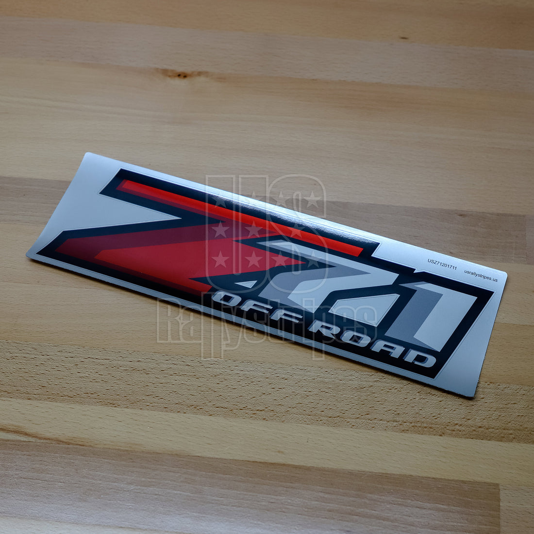 Set of 2: Z71 off-road decal for 2017-2019 Chevrolet Silverado GMC Sie ...