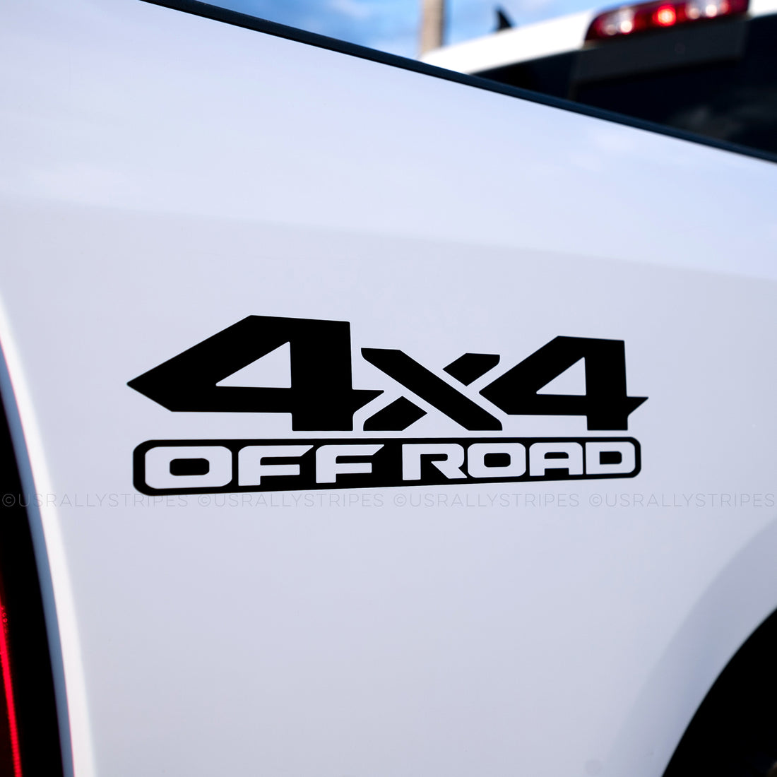 4X4 off-road vinyl decal fits Dodge RAM 1500 non OEM – US Rallystripes